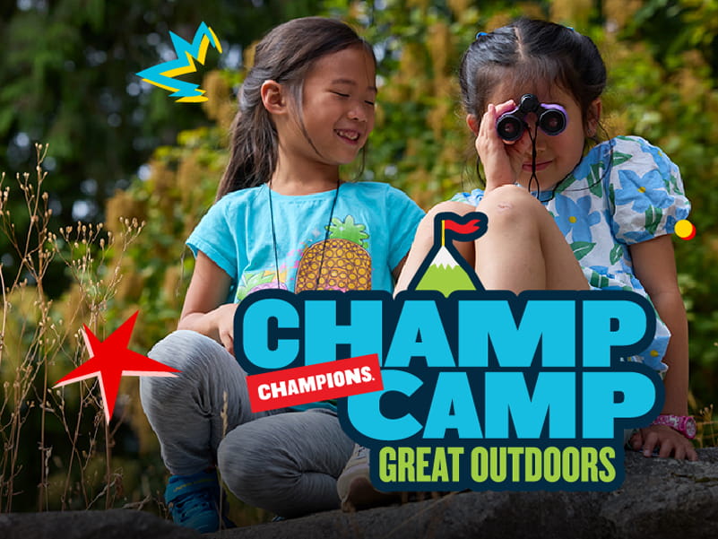 Outdoor Summer Camps for Kids | Champ Camp Great Outdoors 2025 | Champions
