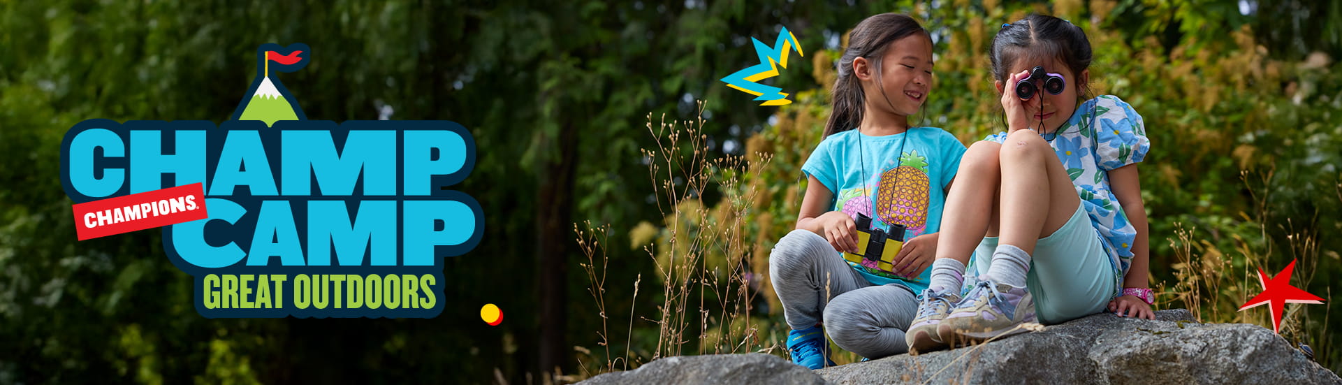 Outdoor Summer Camps for Kids | Champ Camp Great Outdoors 2025 | Champions